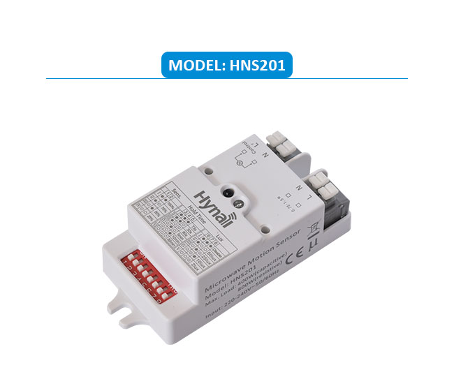 220-240VAC 6m 400W High Frequency Motion Sensor DIP switch