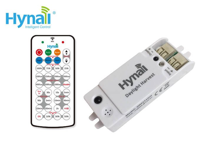 25mA Daylight Harvesting Sensor 1-10V Dimming IR Remote Control For ...