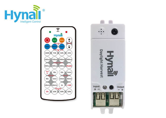 25mA Daylight Harvesting Sensor 1-10V Dimming IR Remote Control For ...